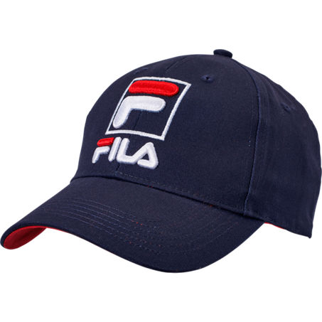 UPC 083009124564 - Fila Structured Twill Snapback Hat in Blue Cotton ...